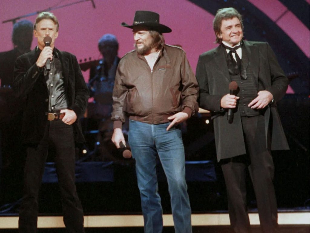 Johnny Cash, Waylon Jennings, Kris Kristofferson & Larry Gatlin – “I ...
