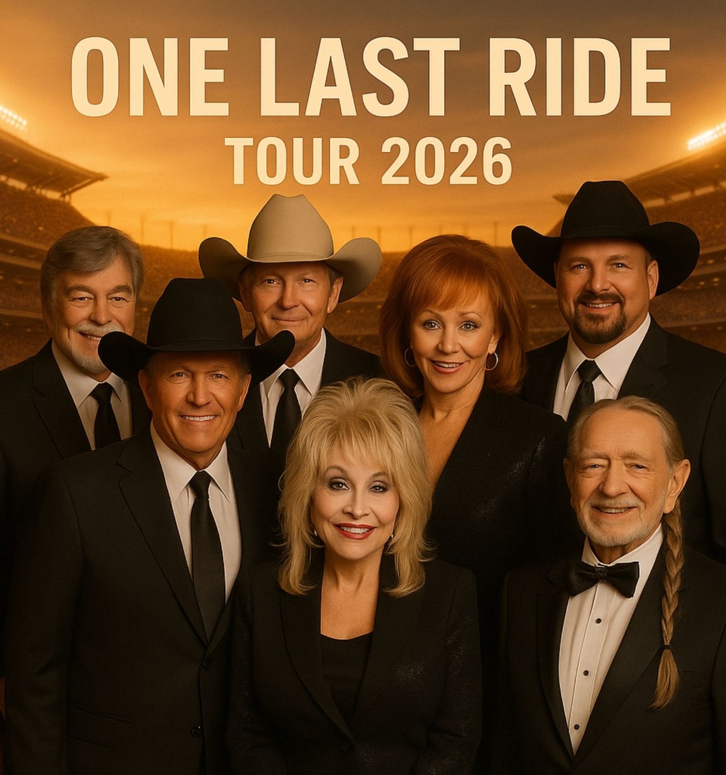 Seven giants of American music — Randy Owen, George Strait, Alan ...