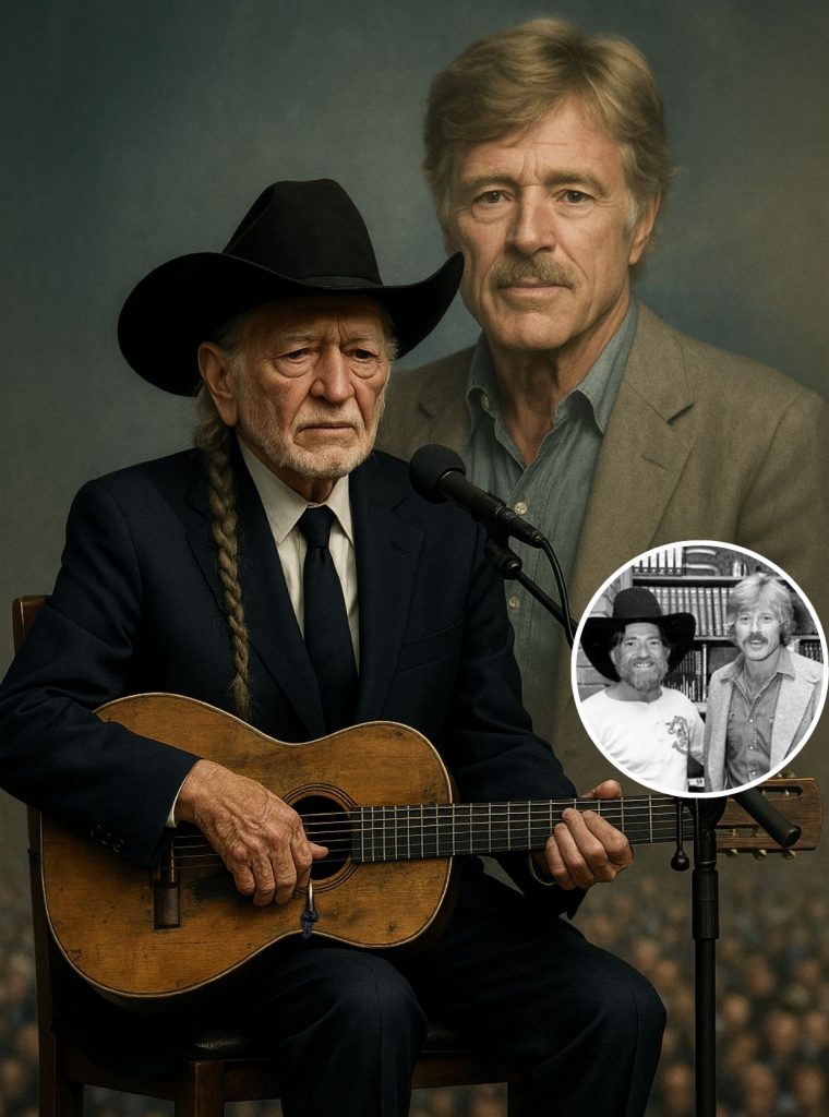 Willie Nelson’s Onstage Goodbye to Robert Redford. No one saw it coming ...